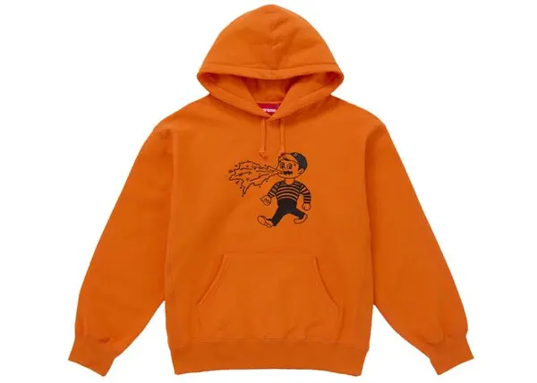 Supreme Homerun Hooded Sweatshirt - Orange