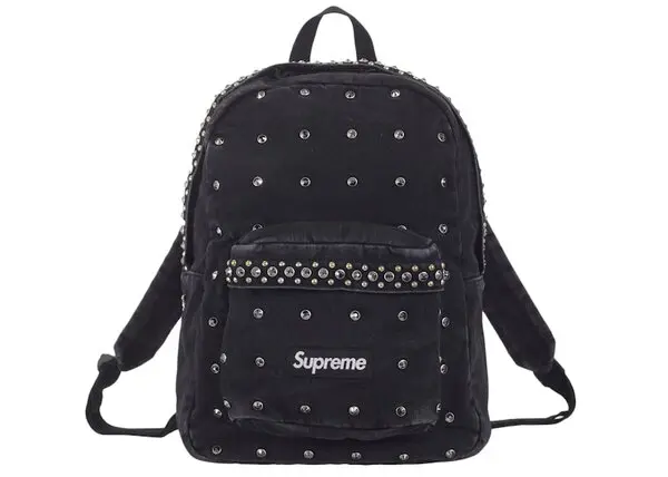 Supreme B.b. Simon Denim Backpack - Black