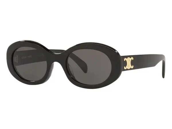Celine Cl40194u Sunglasses - Black Shiny/grey (cl000312 1330l1)