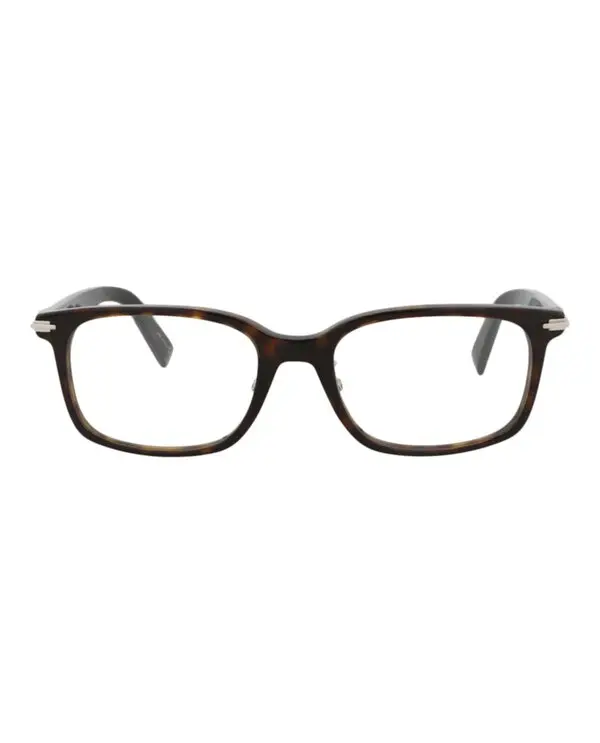Dior Square Frame Acetate Optical Frames - Havana Havana Transparent (dm50008j/54/052)