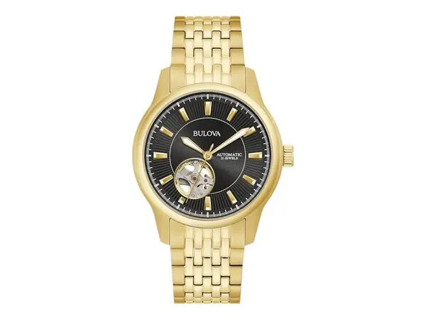 Bulova Gold Plated Watch - Stainless Steel