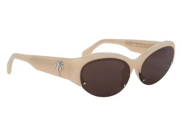 Palm Angels Palmdale Sunglasses - Sand Brown (peri054s24pla0011764)