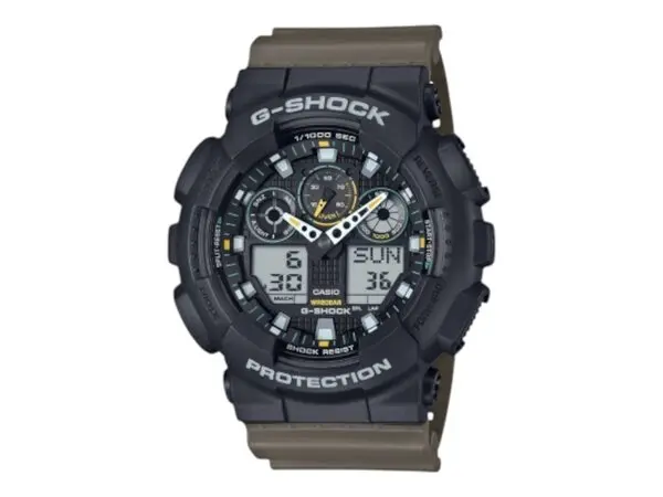 Casio G-shock Analog Digital Watch - Stainless Steel