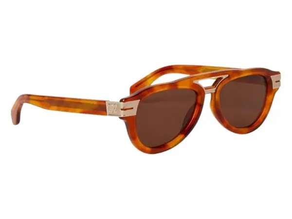 Palm Angels Paradise Sunglasses - Light Havana Brown Paradise (peri100f24pla0012464)