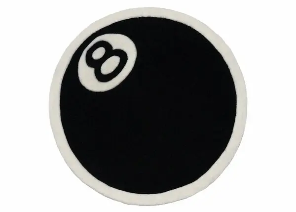 StÜssy 8ball Rug Black & White - Multicolor