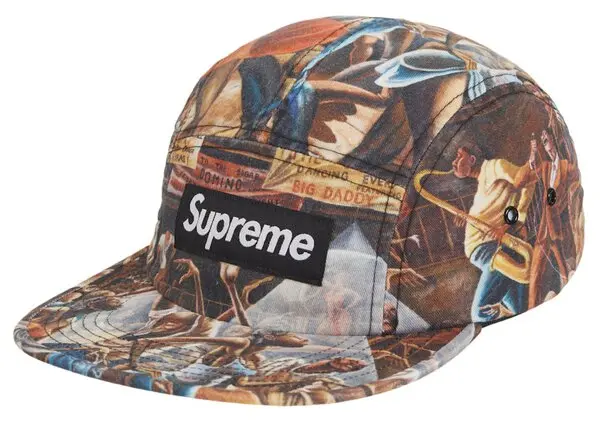 Supreme Ernie Barnes Camp Cap - Multicolor