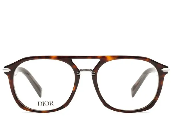 Dior Aviator-frame Acetate Optical Frames - Havana Havana Transparent (dm50037i/57/052)