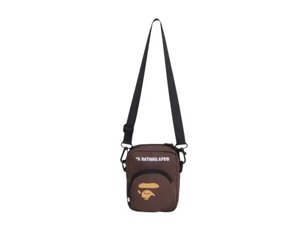 BAPE Ape Head Mini Bag - Brown