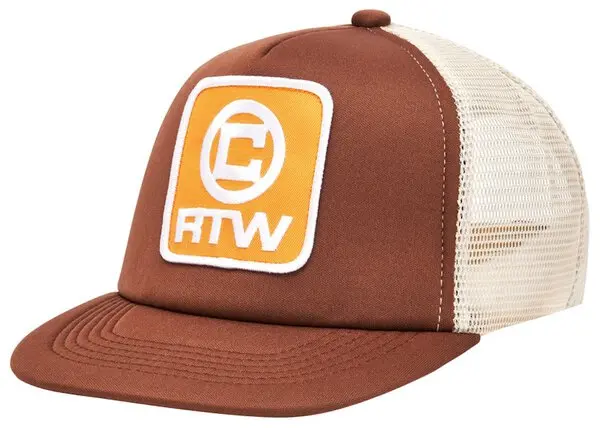 CORTEIZ Box Trucker Cap - Brown