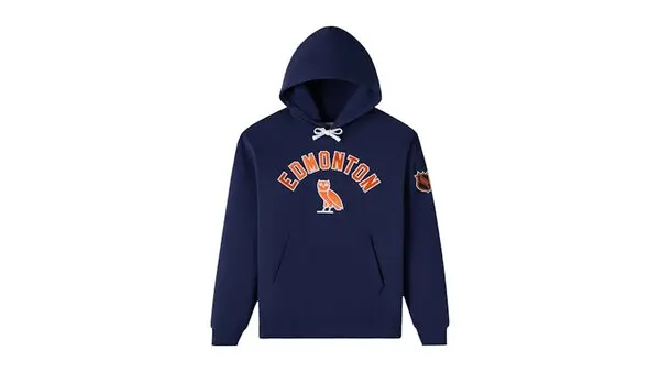 OVO X Nhl Edmonton Oilers Team Training Hoodie