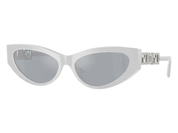 Versace Cat Eye Sunglasses - Pearl Grey (ve4470b 54741u)