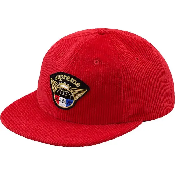 Supreme Global Corduroy 6-panel Cap