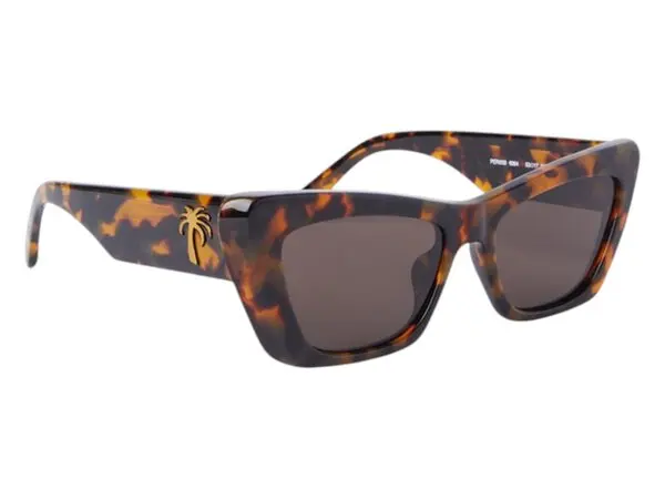 Palm Angels Fairfield Sunglasses - Havana Brown (peri058s24pla0016064)