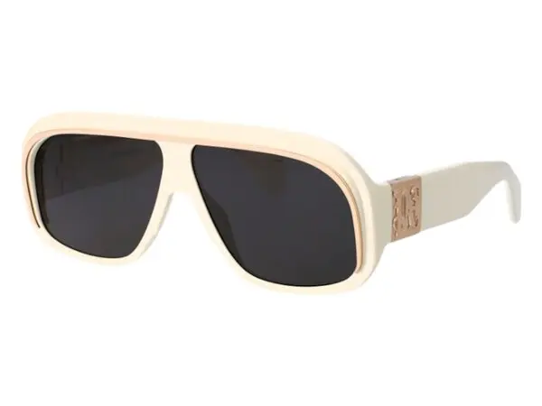 Palm Angels Reedley Sunglasses - White Dark Grey (peri063s24pla0010107)