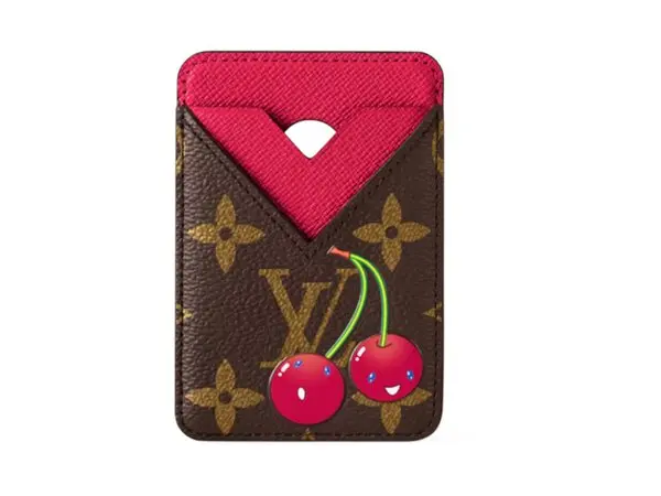 LOUIS VUITTON X Takashi Murakami Cherry Porte Cartes Magnet