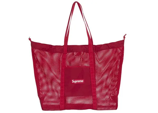 Supreme Mesh Tote - Red