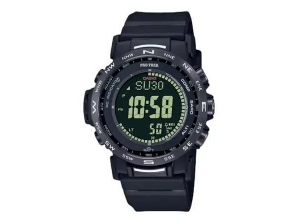 Casio Pro Trek Digital Watch - Stainless Steel