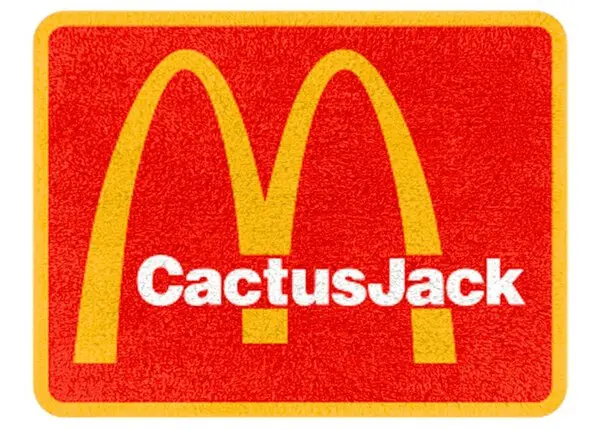 TRAVIS SCOTT X Mcdonalds Cj Arches Rug - Multicolor