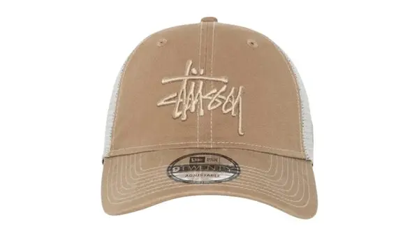 StÜssy X New Era 9twenty Tonal Basic Trucker - Khaki
