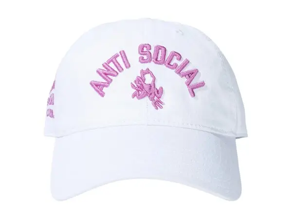 ANTI SOCIAL SOCIAL CLUB Devil Cap - White
