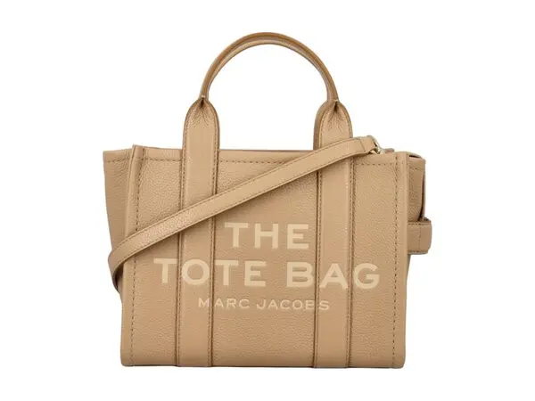 Marc Jacobs The Small Tote Leather Bag - Camel