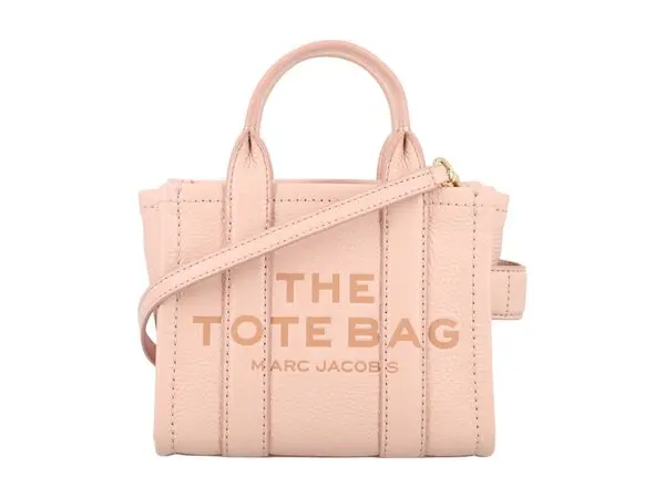 Marc Jacobs Crossbody Mini Leather Tote - Rose