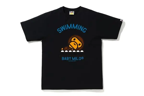 A BATHING APE Milo Swimming Sports Tee Shirt