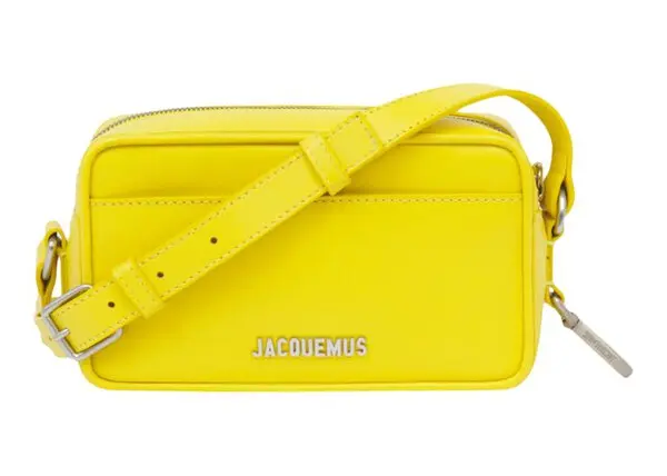 Jacquemus Le Baneto Strapped Pochette Bag - Yellow