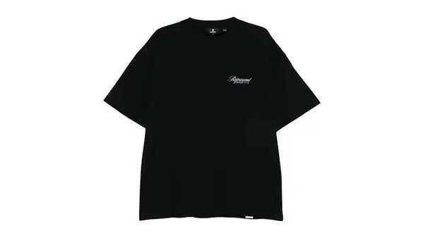 REPRESENT Club Script T-shirt - Black