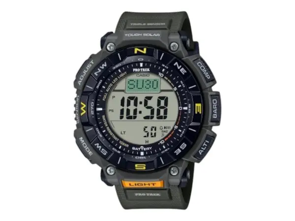 Casio Pro Trek Digital Watch - Stainless Steel