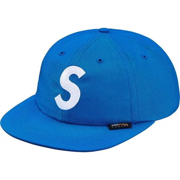 Supreme Cordura S Logo 6-panel Cap - Light Blue