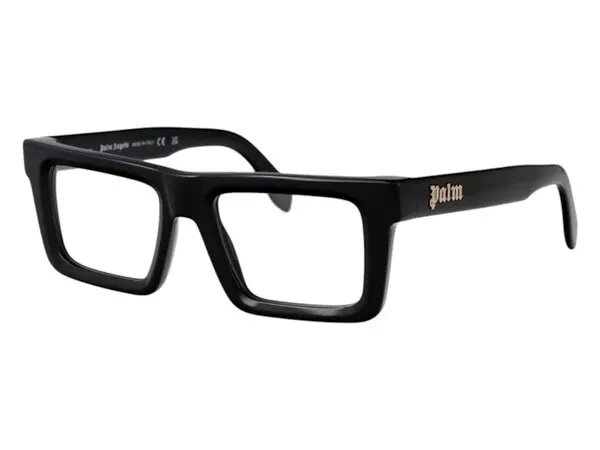 Palm Angels Style 1a Eyeglasses - Black Clear Lens (perj01as25pla0011000)