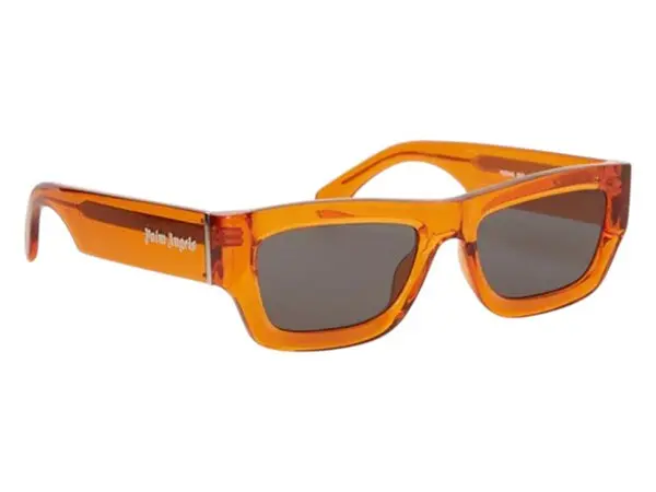 Palm Angels Auberry Sunglasses - Orange Dark Grey (peri048s24pla0012007)