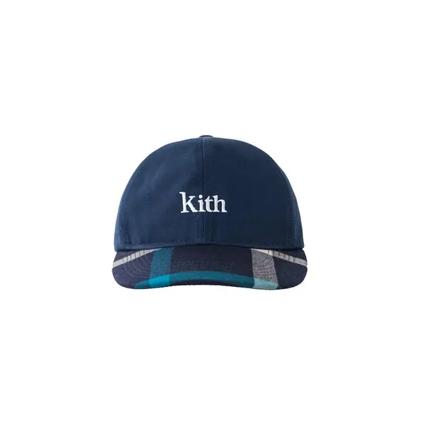 Kith Crest Flat Cap - Navy/blue