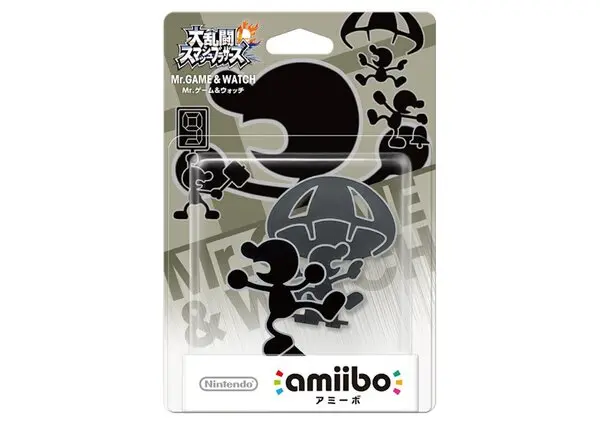 NINTENDO Super Smash Bros. Mr. Game & Watch Amiibo - Multicolor