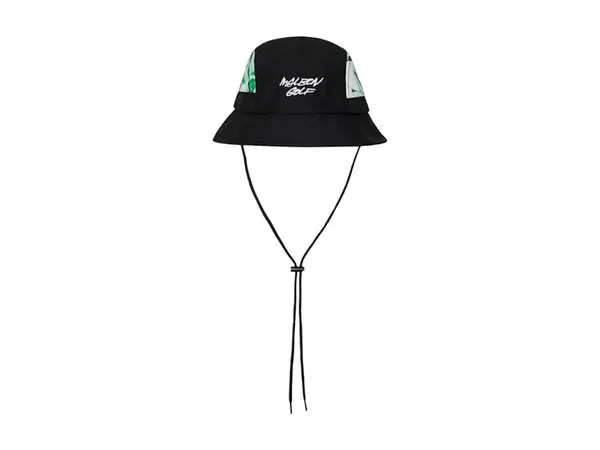 MALBON X Futura Tag Bucket Hat - Black