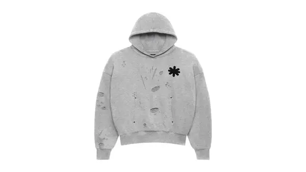 LOSTSHDWS Dstry Double Layer Logo Hoodie