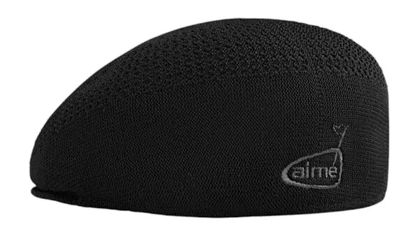 Aimé Leon Dore Golf Flat Cap - Jet Black