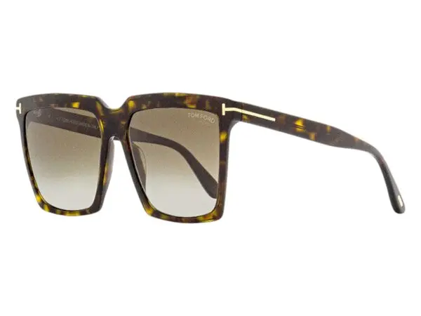 TOM FORD Square Frame Sunglasses - Havana (ft0764 52h)