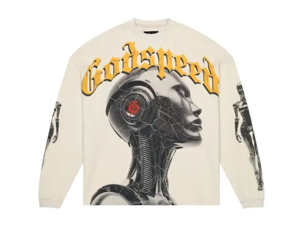 GODSPEED Limited Art Pieces Alexa Long Sleeve Tee - Bone