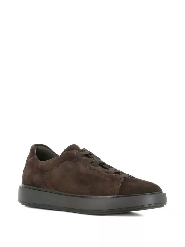 Officine Creative Suede Lace-up Sneakers