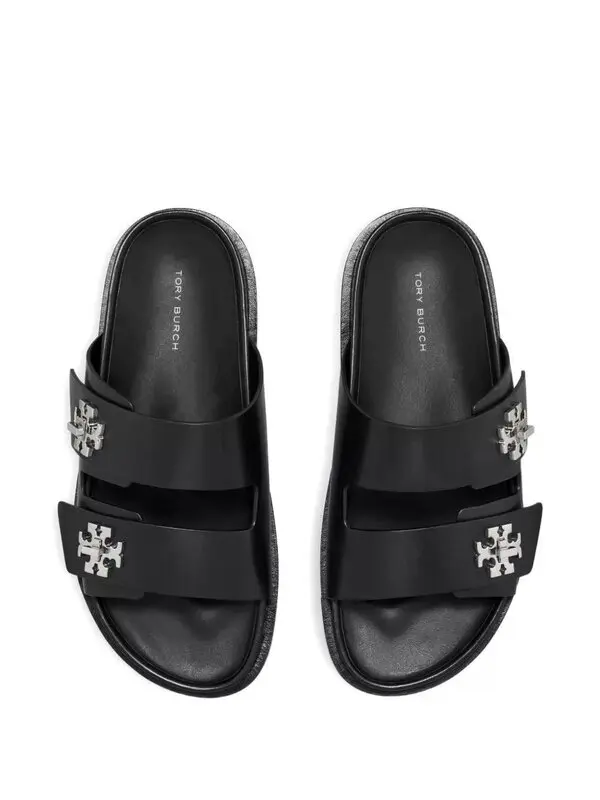Tory Burch Turnlock Sport Sandals - Black