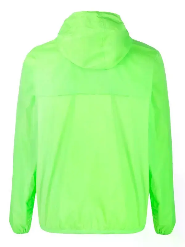 K-WAY Logo-print Hooded Jacket - Green