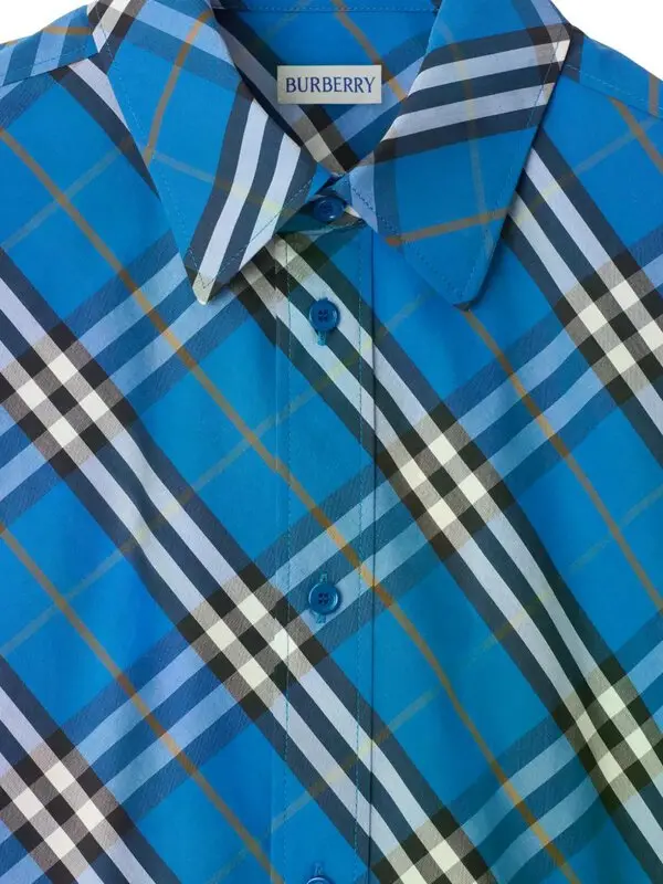 Burberry Check Cotton Shirt