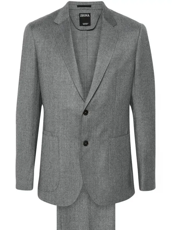 Zegna Wool Suit - Grey