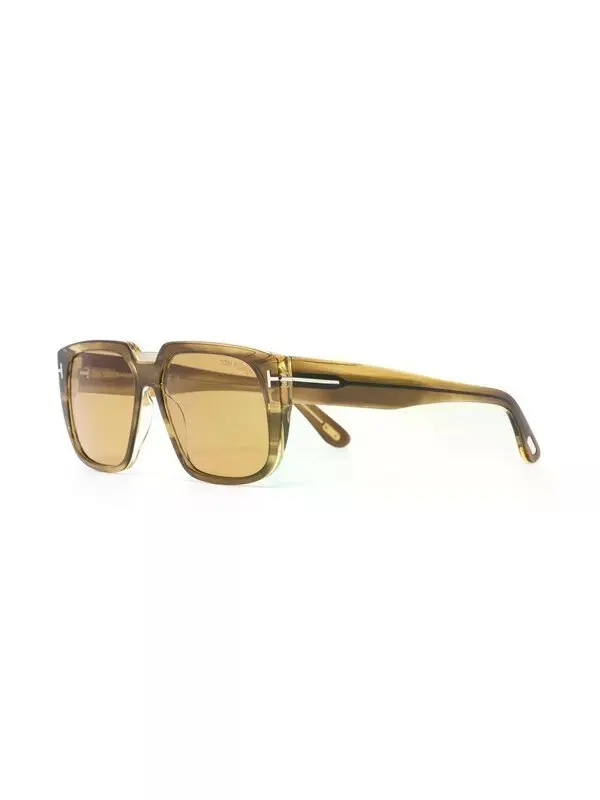 TOM FORD Rectangle-framed Tinted Sunglasses