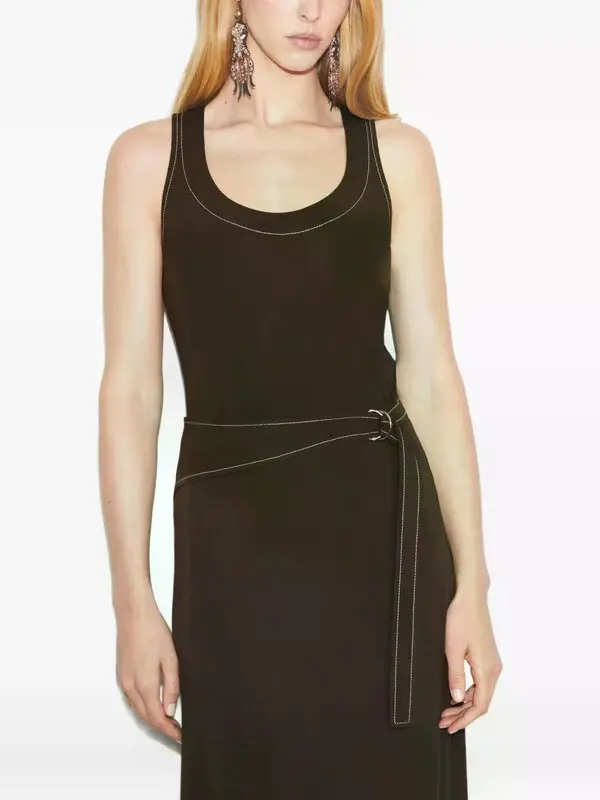 Tory Burch Contrast-stitched Tank Top