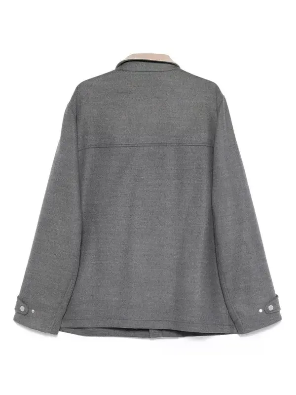 Brunello Cucinelli Contrast-collar Jacket