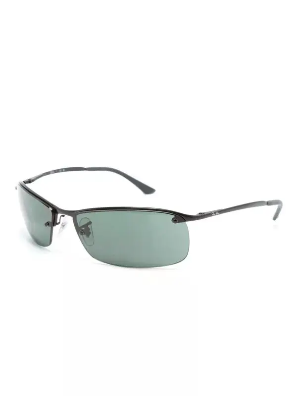 Ray-ban Logo-plaque Shield-frame Sunglasses