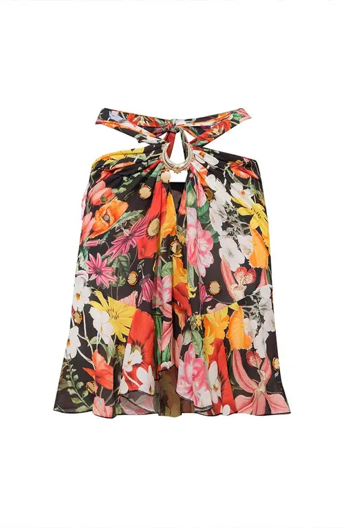 LUNA B Floral Pareo